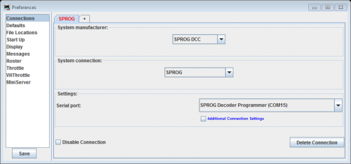 DCC Portable Programming Track